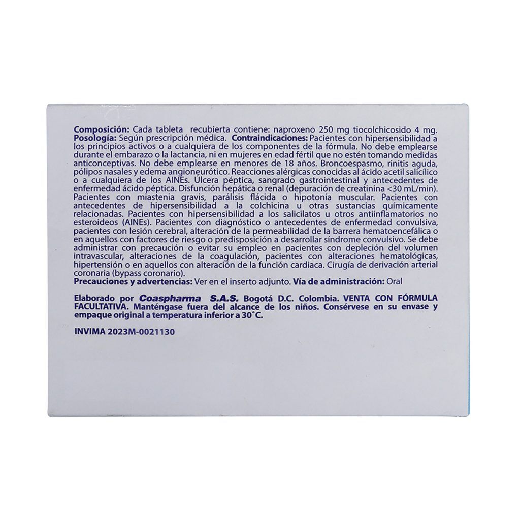 RELAFEN TABLETAS RECUBIERTAS - Laboratorios